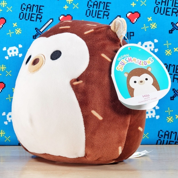 Squishmallows | Toys | Squishmallow Hila The Hedgehog With Gold Ears ...